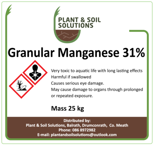 Granular Trace Elements - Plant & Soil Solutions