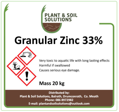 Granular Trace Elements - Plant & Soil Solutions